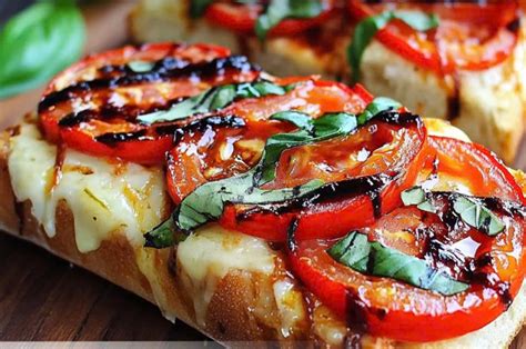 Tomato Basil Garlic Bread Easy And Healthy Recipes