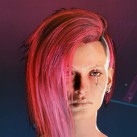 Weird Black Lines In Hair Rcyberpunkgame