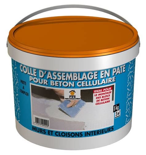 Colle Dassemblage En Pâte Pour Béton Cellulaire Prb 5kg Bricomarché