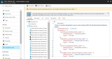 azure ipaas 10 creating the arm and powershell scripts ihub4us