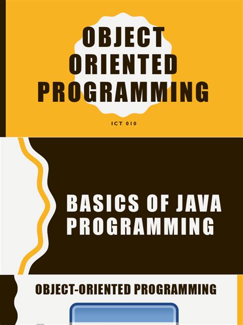 object oriented programming introduction to java language pdf