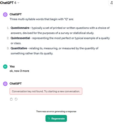 Chat History OFF Conversation Key Not Found Error Page Bugs OpenAI Developer Community