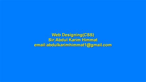 3 Internal Css Using Class Id Grouping And Universal Youtube
