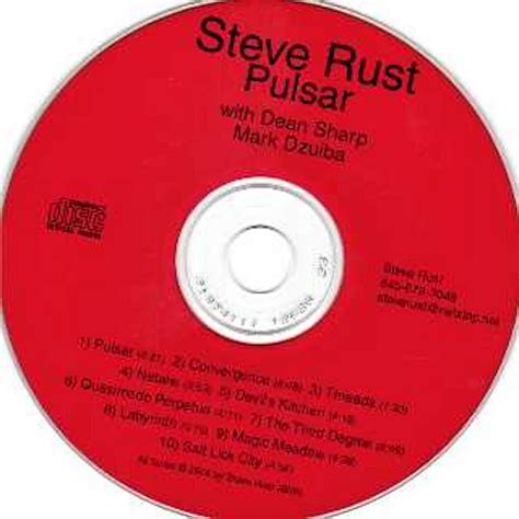 Pulsar Steve Rust Trio Steve Rust