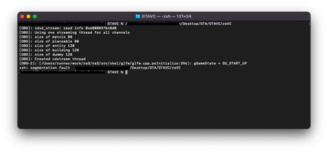Revc How To Resolve This Particular Error On Macos 1251 Gta Iii