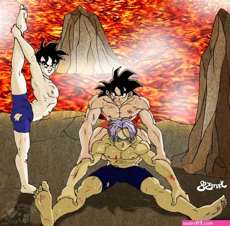 Goku X Gohan Comic Naked Nudes