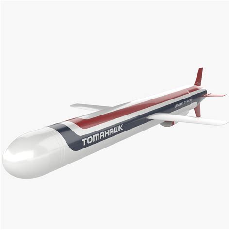Modelo 3d Misil Tomahawk Turbosquid 2155047