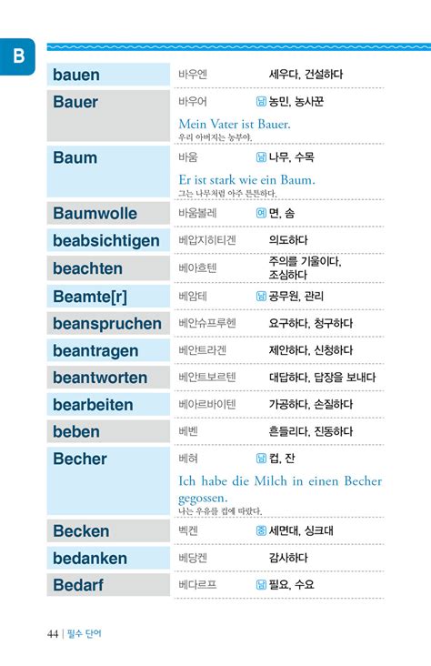 알라딘 미리보기 초보자를 위한 컴팩트 독일어 단어