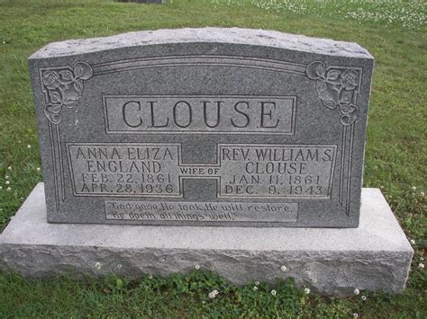 Rev William Suttles “sutt” Clouse 1861 1943 Find A Grave Memorial