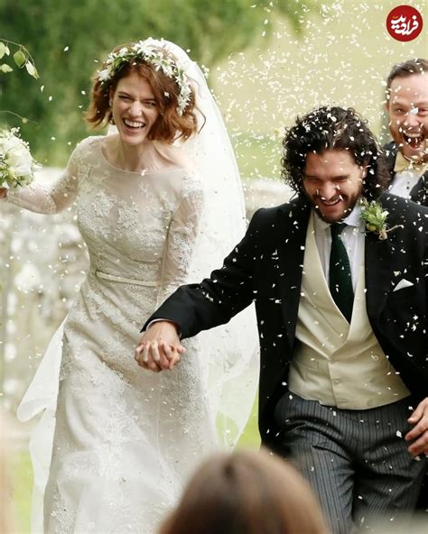 عکس مراسم عروسی ییگریت و جان اسنو سریال گیم آف ترونز در دنیای واقعی