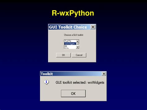 Ppt Gui Development With R Wxpython And Boaconstructor Powerpoint