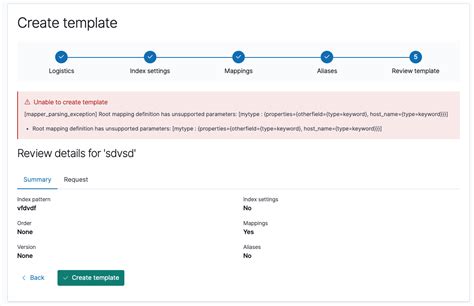 Index Template Editor Should Support Mappings Types · Issue 55645 · Elastickibana · Github