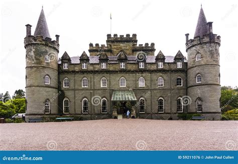 Inveraray Castle Inveraray Argyle Scotland 28th August 2015