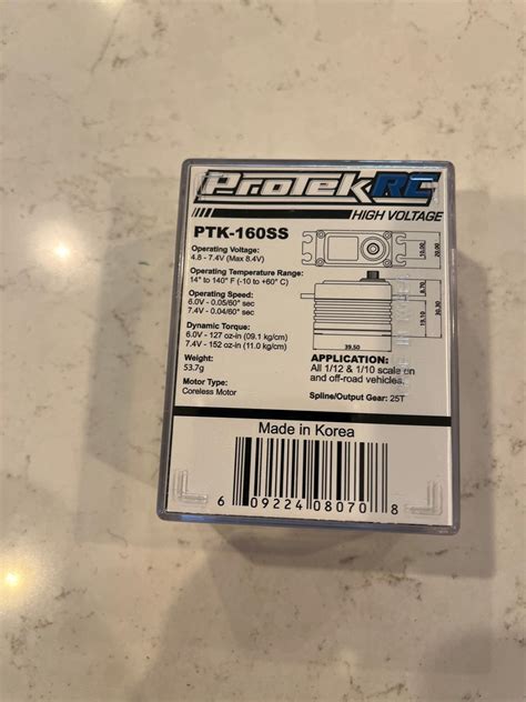 new protek 160tbl 160ss servos r c tech forums
