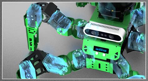 Jethexa Ros Hexapod Robot Kit With Jetson Nano Robotics Kits For