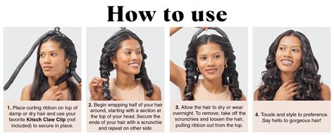 Kitsch Satin Heatless Hair Curler Set Heatless Curls Overnight Hair