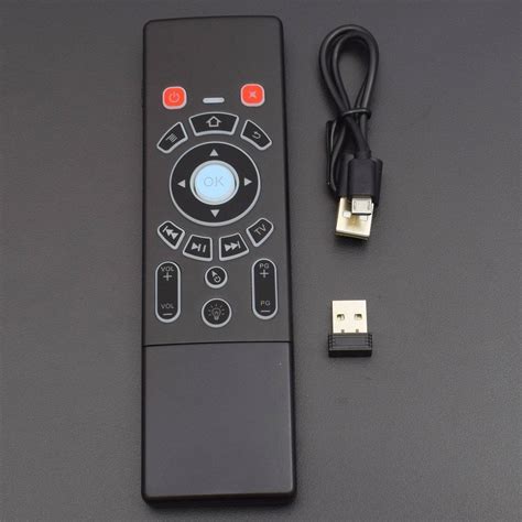 Backlit T6 2 4g Fly Air Mouse Wireless Keyboard Rees52