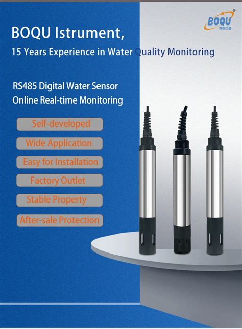 Iot Rs Do Industrial Wastewater Treatment Fluorescence Mg L Stainless Steel Shell Digital