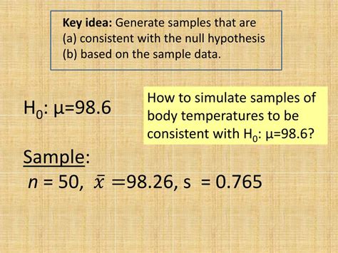 Ppt Using Bootstrapping And Randomization To Introduce Statistical Inference Powerpoint