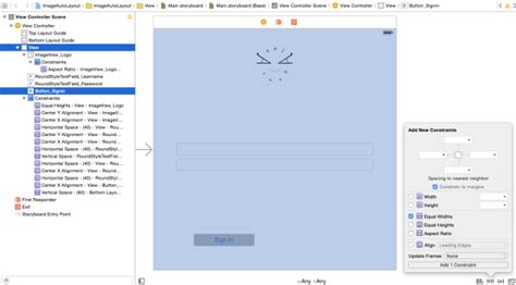 Ios Autolayout With Uitextfields And Uibuttons Anus Crazy World