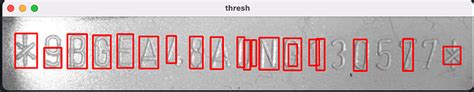 Helps In Detecting Text Characters On Metal Plates Androidjava Opencv