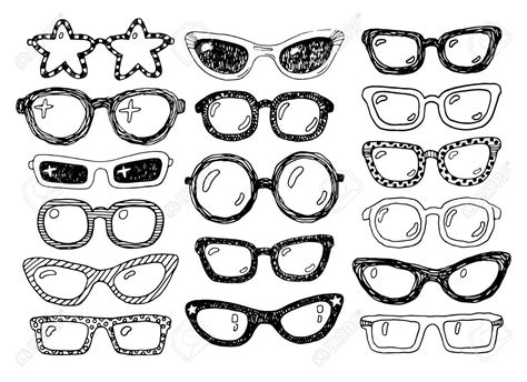 Glasses Frames Drawing At Nancy Hansen Blog
