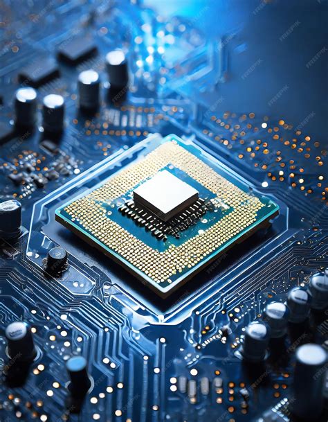 Premium Photo Circuit Board Technology Background Central Computer Processors Cpu Concept