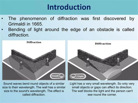 Diffraction Of Light Waves Pptx