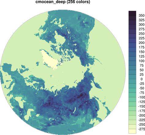 Cmocean Deep Color Table