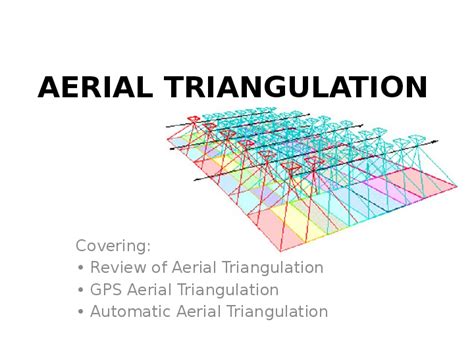ppt lecture aerial triangulation