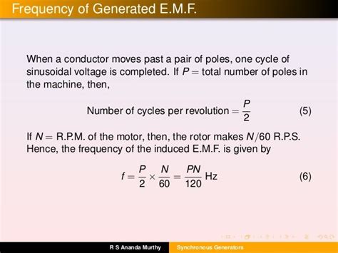 Synchronous Generators