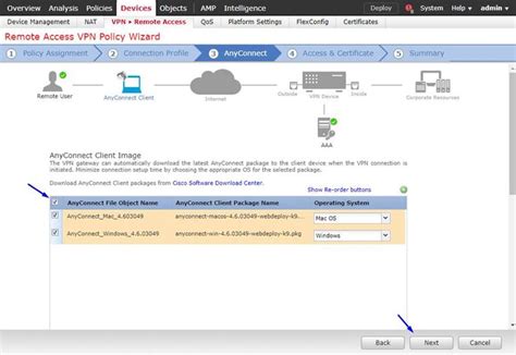 Configure Anyconnect Vpn On Ftd Using Cisco Ise As A Radius Server With