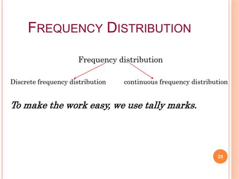 Classification And Tabulation Of Data Pptx Physics Science