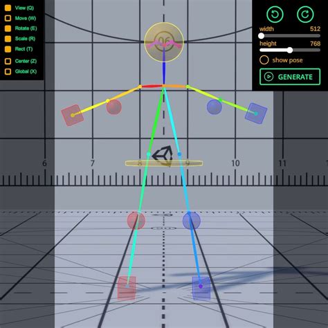 My Free Unity Project For Posing An Ik Rigged Character And Generating