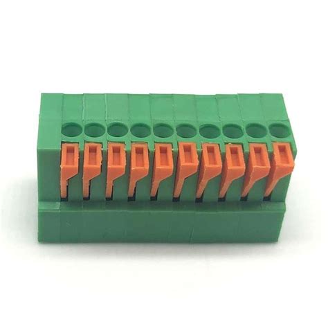 Mm Pitch PCB Spring Terminal Blocks Way Electrical Connector Manufacturer