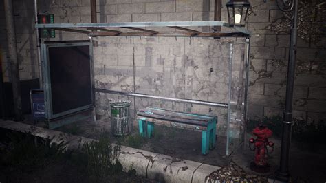 3d Model Street Props 49 Assets Vr Ar Low Poly Cgtrader