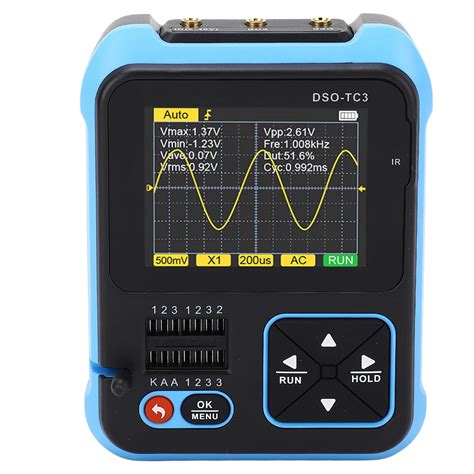 Dso Tc3 Handheld Oscilloscope Kit Color Screen Oscilloscope Multimeter