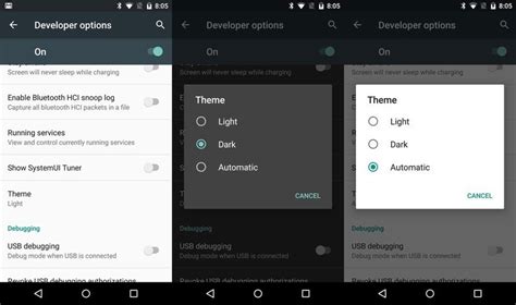 A Quick Peek At The Developer Options In The Android M Developer Preview Android Central
