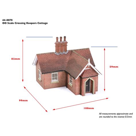 Bachmann 44 0078 Crossing Keepers Cottage Inside Line Models