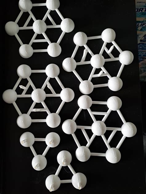 Stl File Zinc Molecular Structure Scale Model 🌆・3d Printable Model To