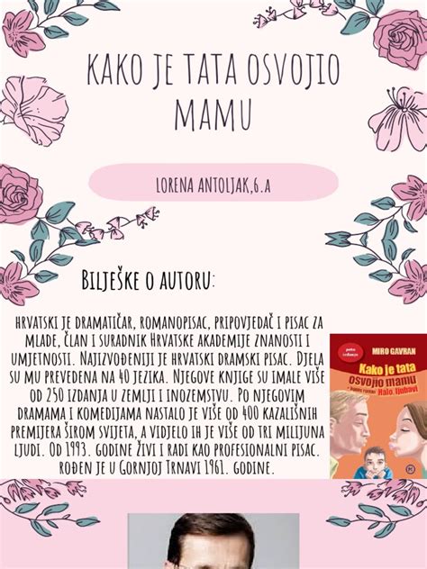 Kako Je Tata Osvojio Mamu Pdf Pdf