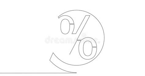 Self Drawing Line Animation Percent Down Percentage Arrow Reduction