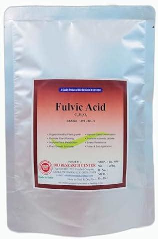 Bio Research Center Fulvic Acid Organic Plant Growth Promoter