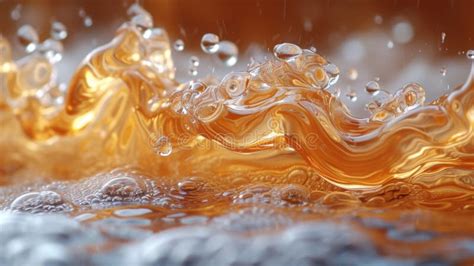 Texture Of Swirling Patterns In The Water Showing The Dynamic Flow And