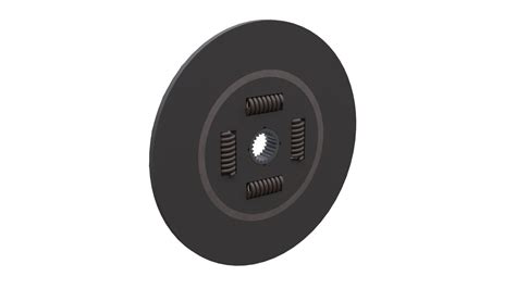 Clutch Disc 3d Model Cgtrader