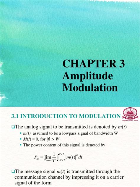 Amplitude Modulation Updated Pdf Detector Radio Computer Engineering