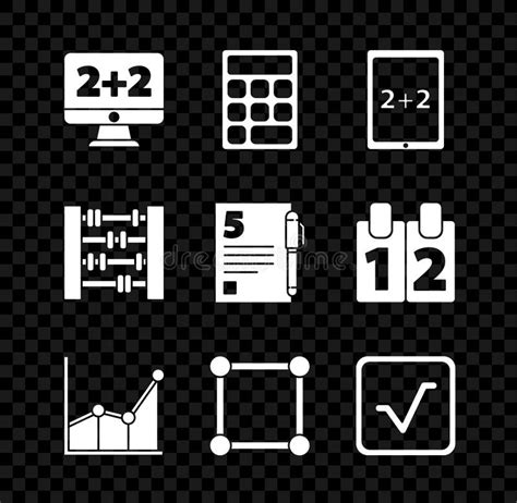 Set Equation Solution Calculator Tablet With Calculator Graph Schedule Chart Diagram