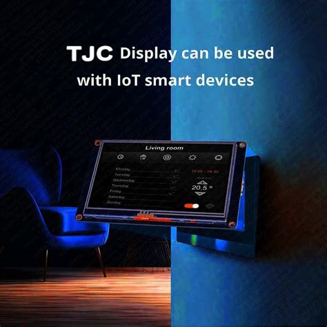 TJC 3 5 Inch HMI LCD Display Screen T1 Series TJC4832T135 011R AI Smart Resistive Touch