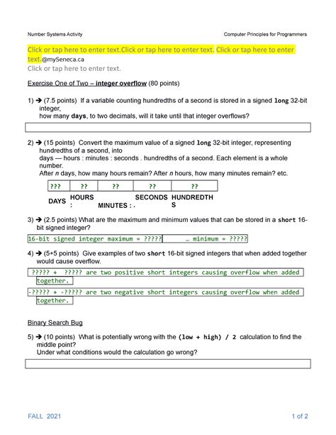 cp4p week5 activity seneca 2021 2022 number systems activity computer principles for