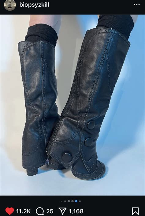Vintage Irregular Choice High Spit Spot Boots Grailed